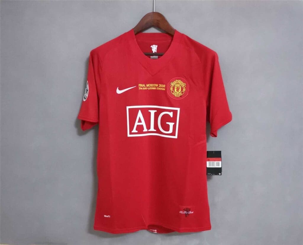 Manchester United 2007-2008 Home Kit