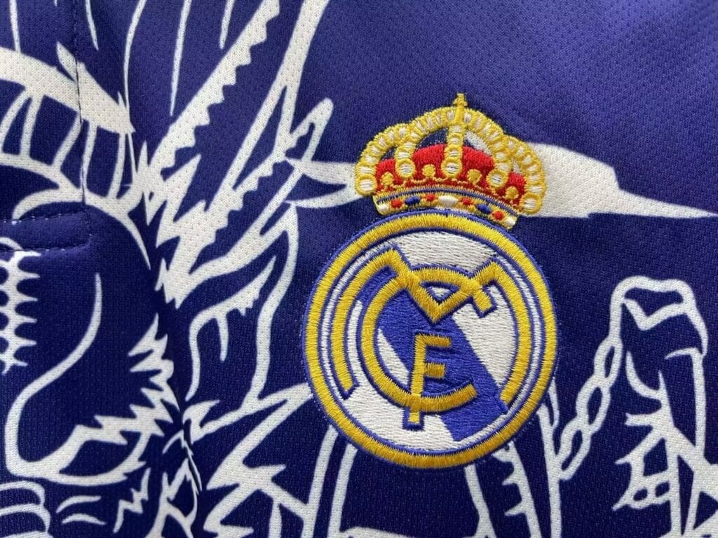 Real Madrid Royal Blue Dragon Kit – Fan version